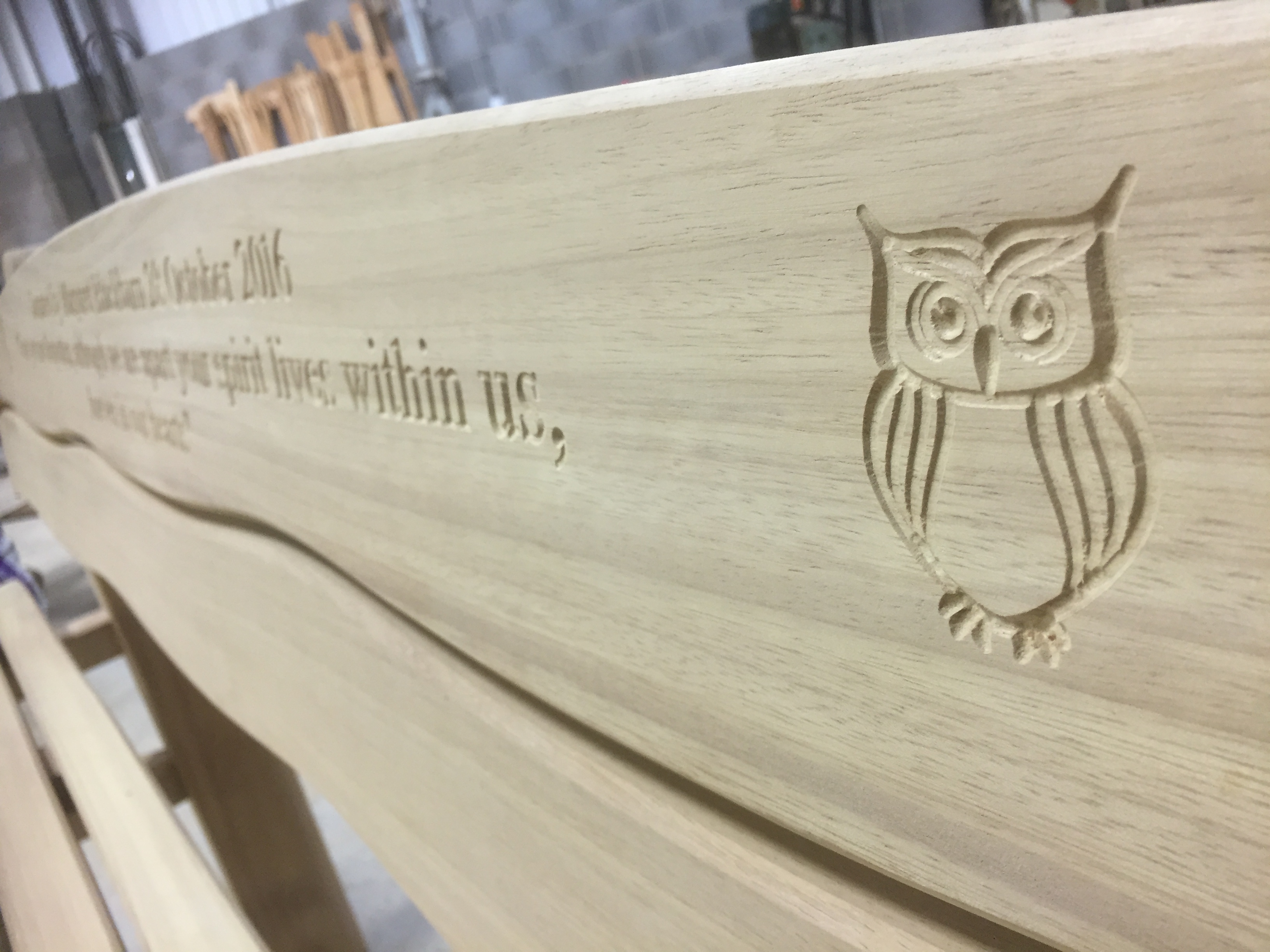 Bespoke Engraving Service | Woodcraft UK