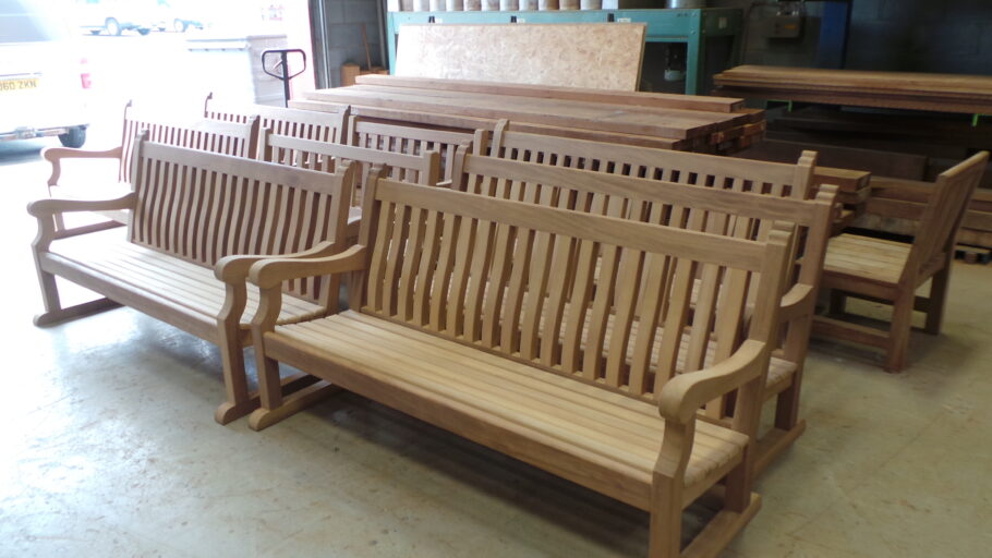 Bespoke Wooden Benches for Royal Parks London | Woodcraft UK