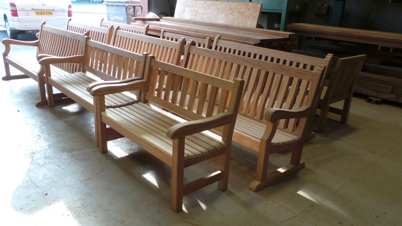 Bespoke Wooden Benches for Royal Parks London | Woodcraft UK